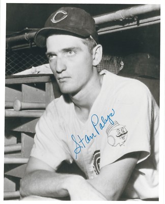 Autographed STAN PALYS Cincinnati Reds 8x10 photo with COA | eBay
