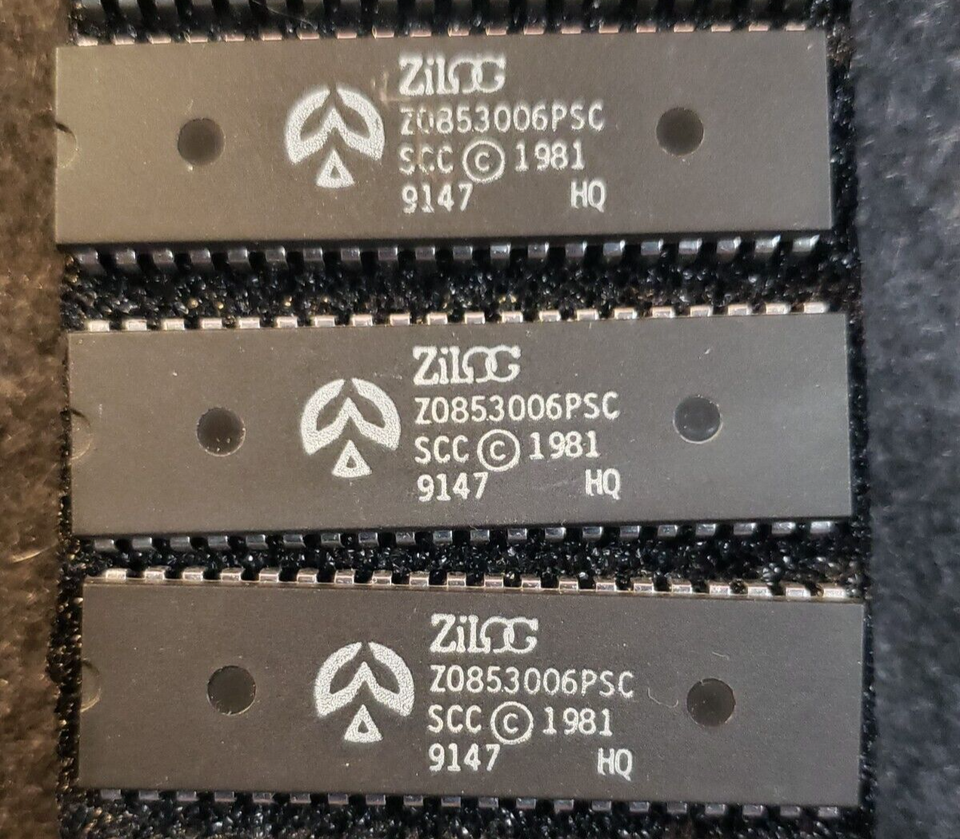 Z0853006PSC ZILOG 40 PIN DIP SCC SERIAL COMMUNICATION CONTROLLER(DS3D3 ...