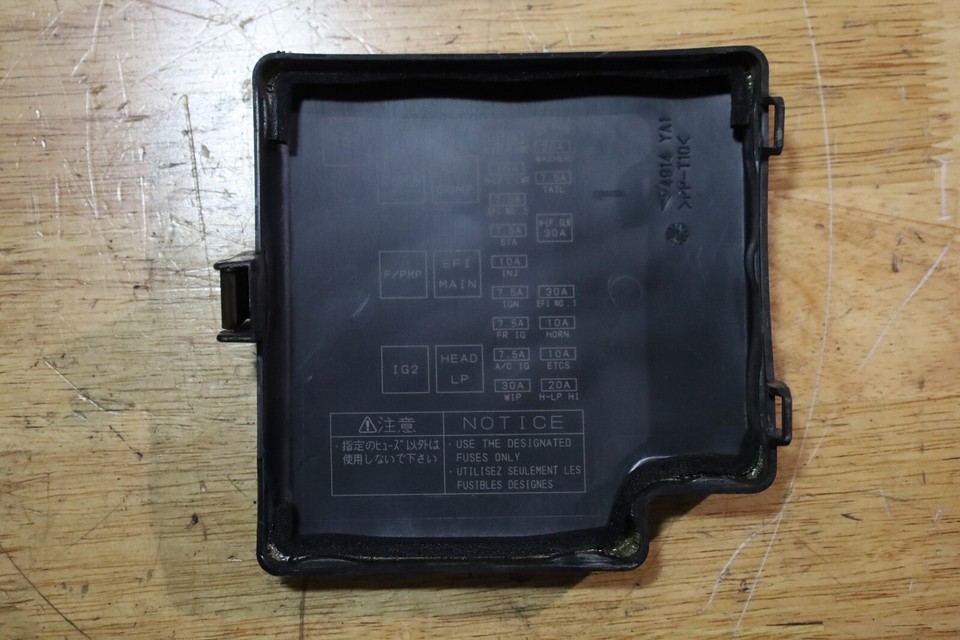 OEM 2001-2006 LEXUS LS430 FUSE RELAY BOX FUSEBOX LID COVER PANEL 01-06 ...