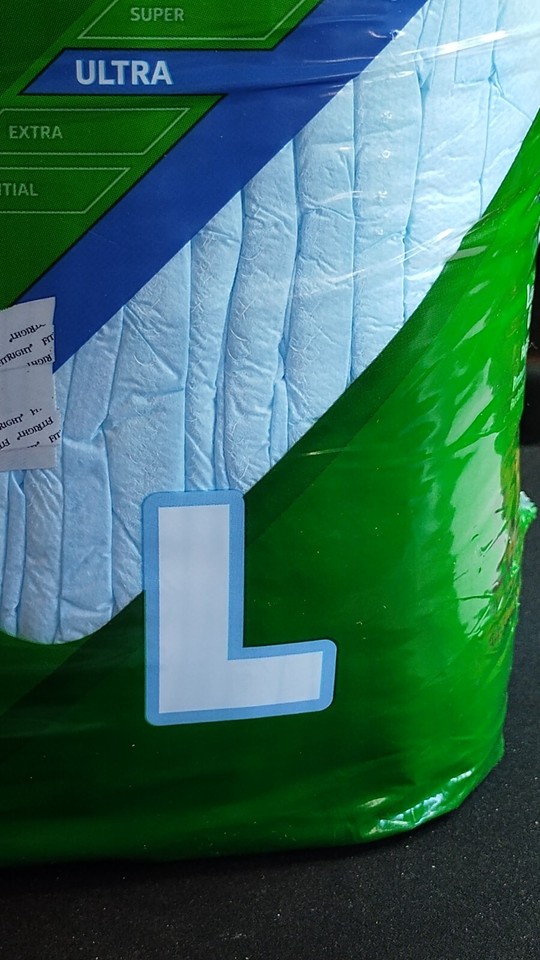 Fit Rite Optifit Disposable Briefs Ultra Size Large Adult New 20 Count ...