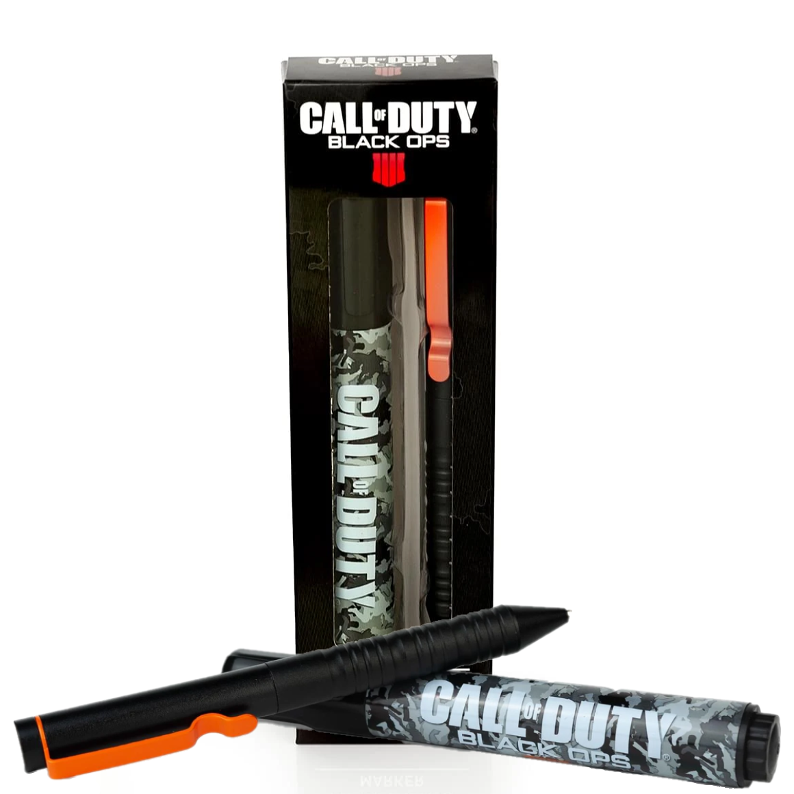 2 X Call of Duty Black Ops 4 Tactical Metal Pen & Redaction Marker Gift ...