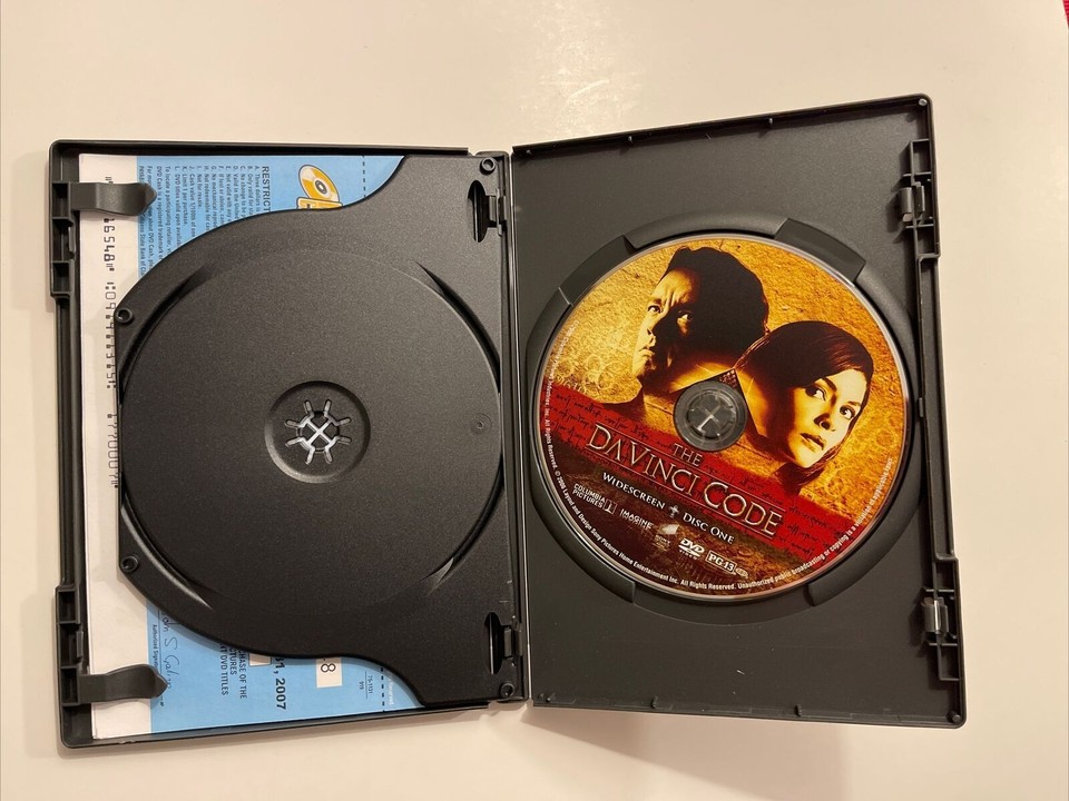 The Da Vinci Code (2-DVD, 2006) Widescreen, Very Good Condition ...