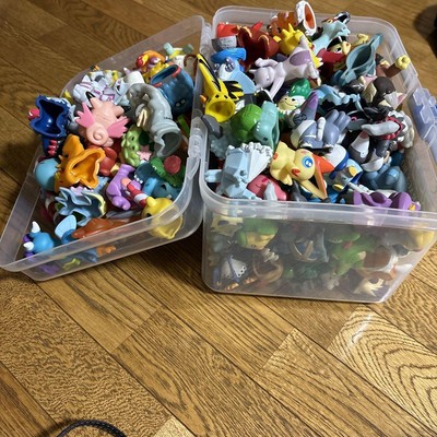 Pokemon Finger Puppet Figure Ornament lot Bandai Limited Vintage Rare ...