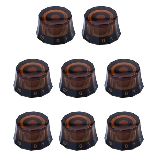 8Pcs Lampshade Style Guitar Knobs Speed Control Knobs for PRS/LP/SG/Les ...