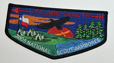 OA Lodge 137 Colonneh Flap 2005 National Jamboree Texas Boy Scout KJ0 ...