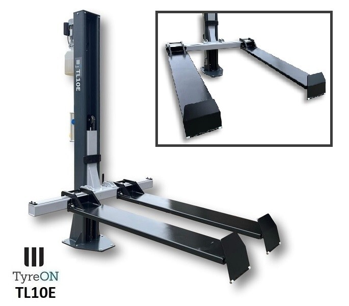 Quad Lift Lawn Tractor Lift TyreON TL10E - 1000KG 1 Post Lift | eBay