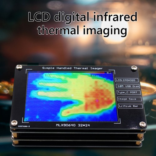 MLX90640 Infrared Thermal Imager 2.8-inch LCD Industrial Temperature ...