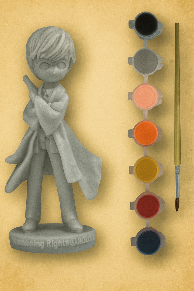 Paint Your Own Harry Potter Hermione Dobby Models Paint Set With Brush ...