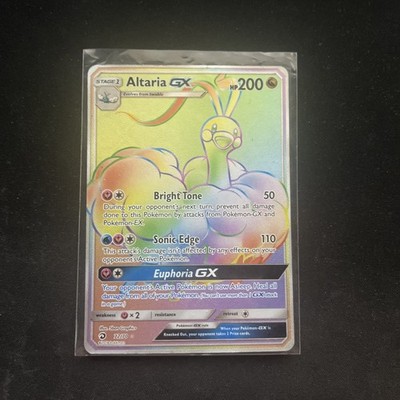 Pokémon TCG Altaria GX Dragon Majesty Holo Card 72/70 Secret Rare | eBay