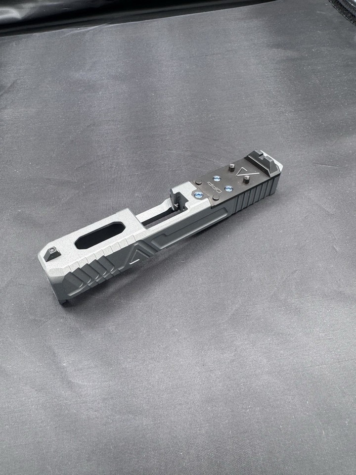 Agency Arms Glock 26 Gen 4 AOS Optic Cut Complete Slide DPP Optic Plate ...