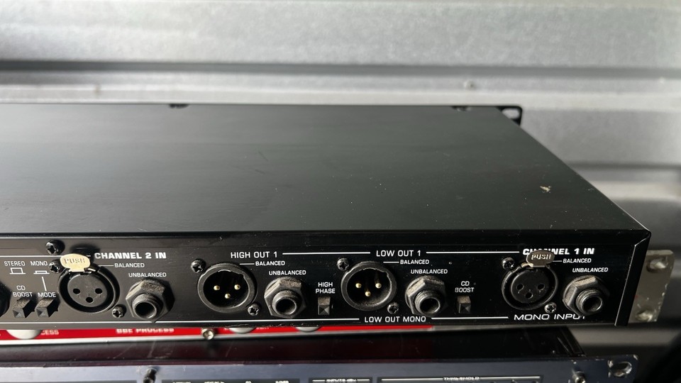 BBE Max-X3 2-Way Stereo / 3-Way Mono Crossover W/Built in Sonic ...