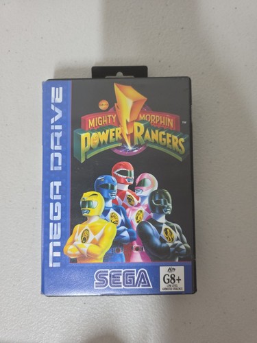 Mighty Morphin Power Rangers (Sega CD Video Game, 1995) | eBay Australia