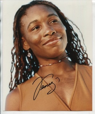 Tennis VENUS WILLLIAMS signed AUTOGRAPH 1457 | eBay