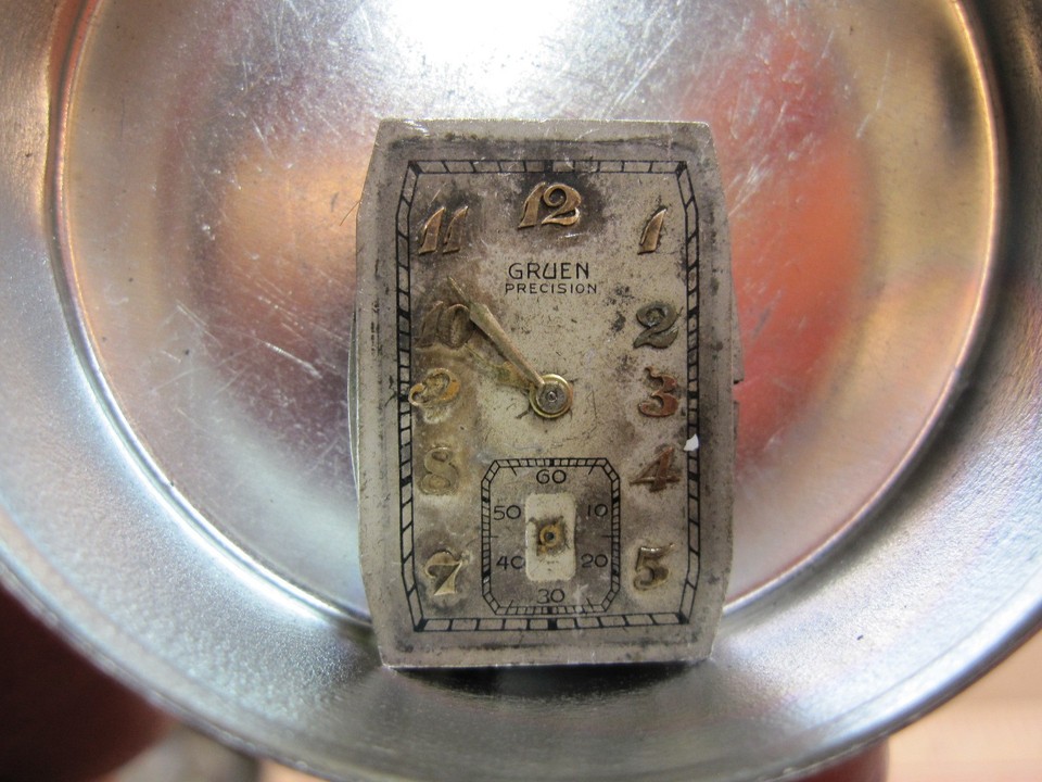 mans Gruen cal 117 wristwatch movement with good staff | eBay