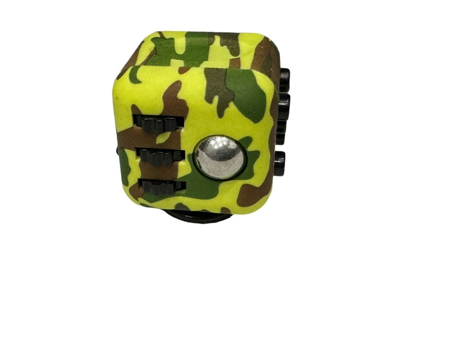 MAD Plastic Fidget Cube- Army Camouflage | eBay