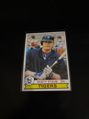 Rusty Staub 1979 Topps NRMT+ Tigers 440 PWE | eBay