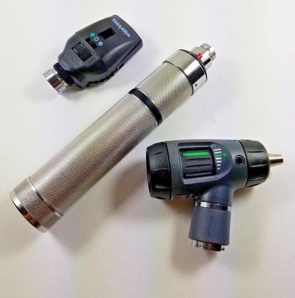 WELCH ALLYN 3.5v SET 23810 MACROVIEW OTOSCOPE + 11720 OPHTHALMOSCOPE | eBay