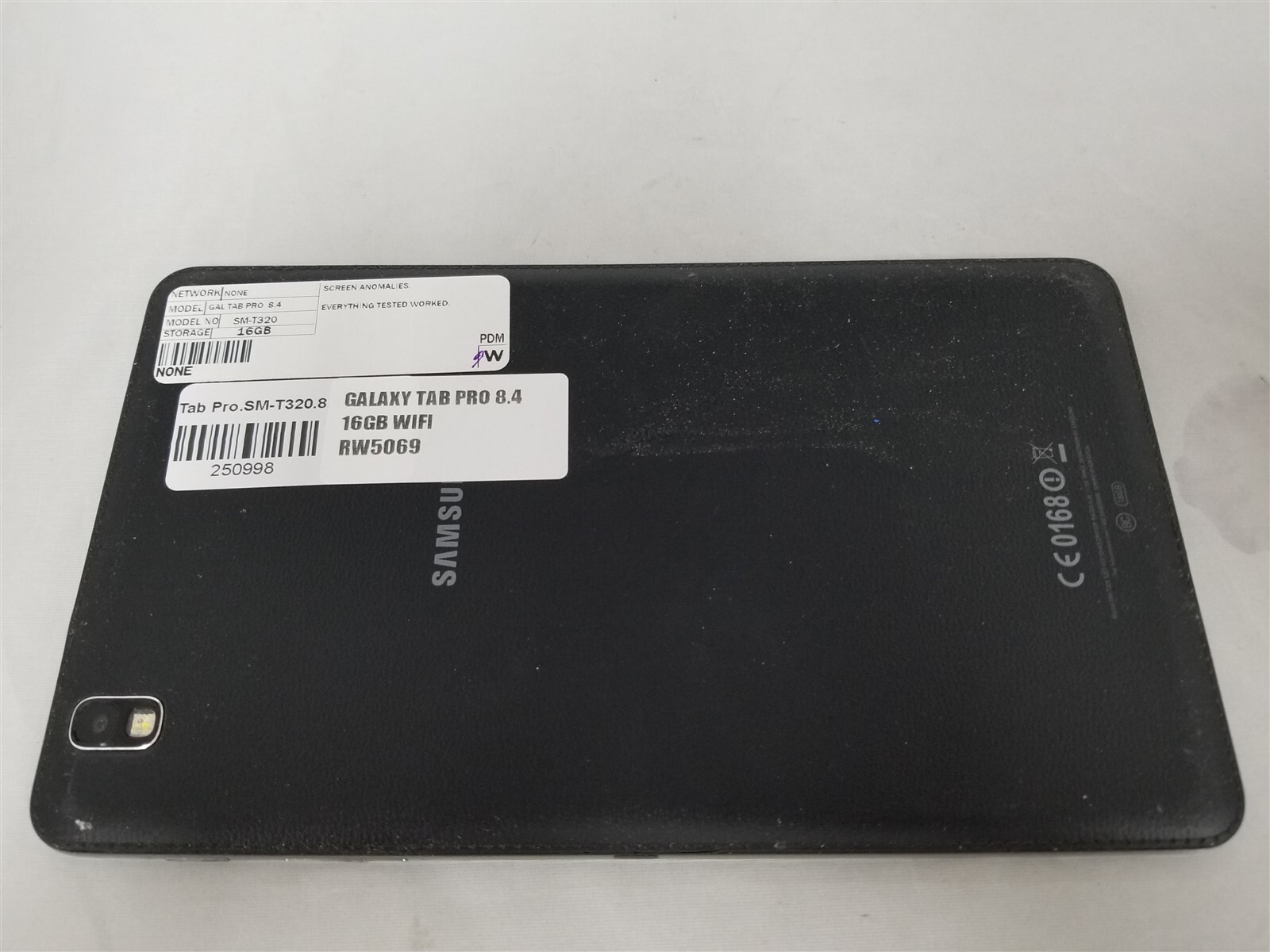 Samsung Galaxy Tab Pro SM-T320 16GB, Wi-Fi, 8.4in - Black for sale ...