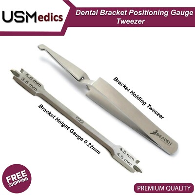 Orthodontic Instruments Tools Bracket Positioning Gauge Bracket Holding ...