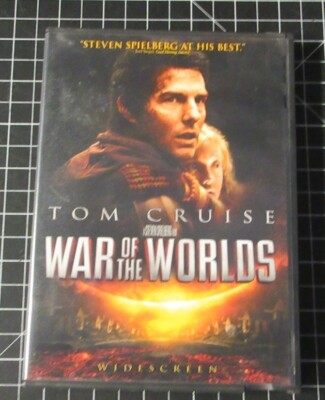 War of the Worlds - Tom Cruise - Spielberg (DVD, 2005, Widescreen ...