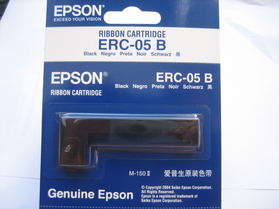 Epson ERC-05B Nastro Colorato Genuino Sharp EL-7001 EA800R | eBay