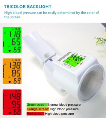 Easy Read Upper Arm Blood Pressure Monitor with Large Cuff and Pulse ...