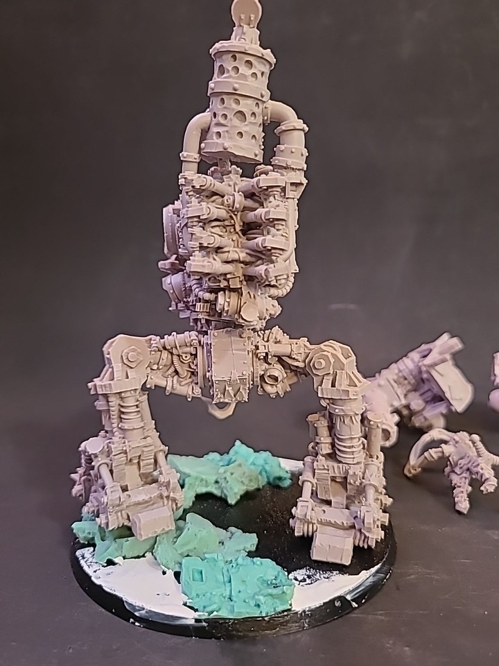 Warhammer 40k Ork Mega dread With Killkannon / Rippa Claw Arm OOP | eBay