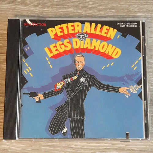 Peter Allen - Legs Diamond CD 1989 Original Broadway Musical RCA Victor ...