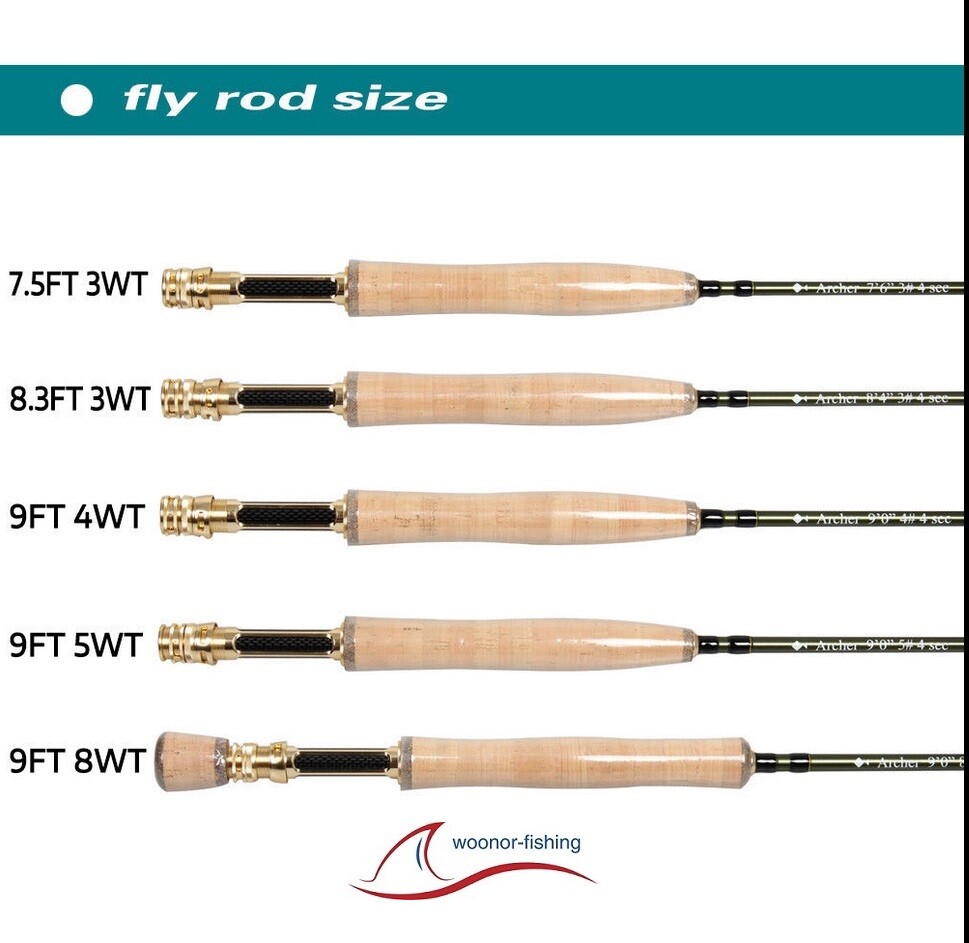 Fliegenrute, Fly-Rod Archer in 5 Größen | eBay