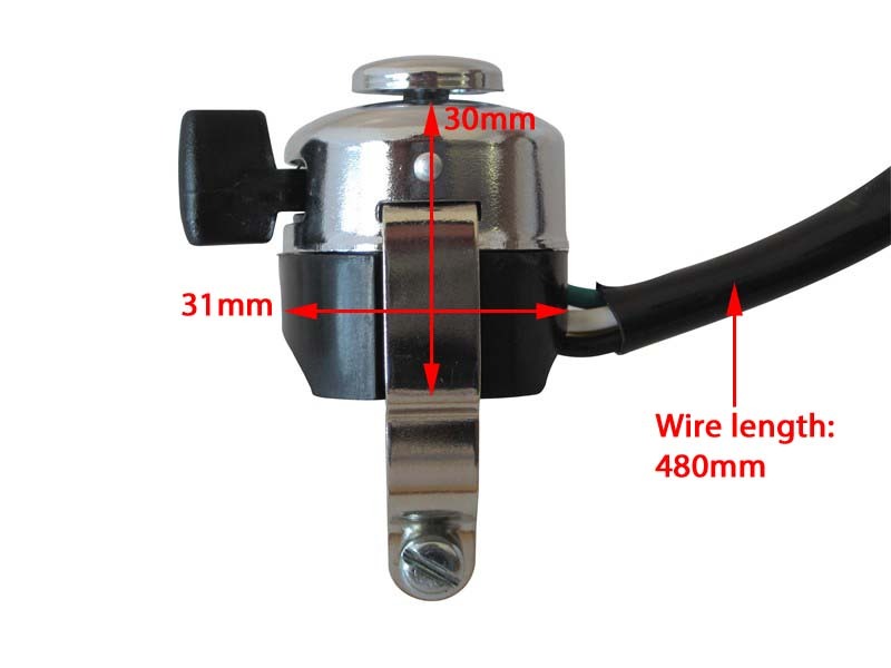 Motorcycle Horn Headlight Dip Switch Classic Retro Chrome Vintage ...