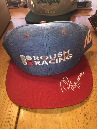 Vintage Terry Musgrave #16 Hat Cap old store stock Nascar Roush Racing ...
