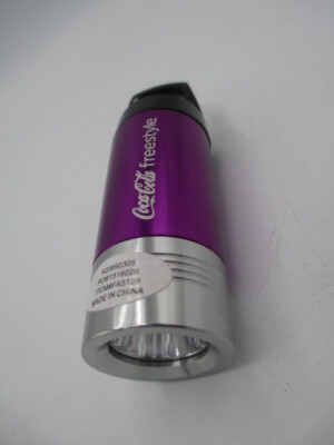 Coca-Cola Freestyle Flashlight Lantern with Carabiner Clip Purple | eBay