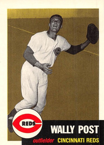 1991 Topps Archives #294 Wally Post 1953 Cincinnati Reds | eBay