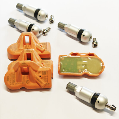 4X TPMS BMW Original Tire Pressure Sensors RDK RDC Huf Sensor 6874829 ...