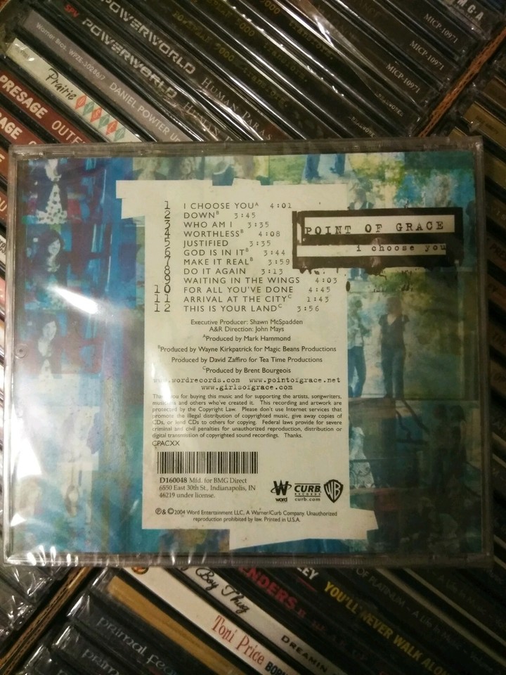 POINT OF GRACE / I Choose You 2006 CD Brand New Sealed | eBay