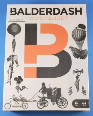 Mattel Games Balderdash, Multicolor, 2019 Version New In Package Fun ...