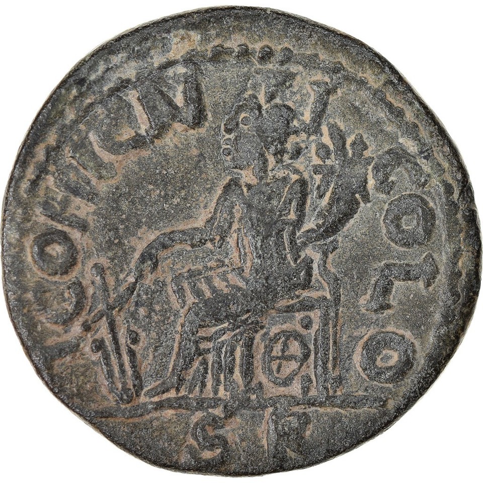 [#891843] Coin, Lycaonia, Iconium, Gallienus, Bronze Æ, 253-268, EF ...