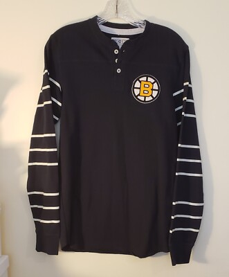 CCM Official Vintage Apparel NHL Boston Bruins Long Sleeve Shirt Small ...
