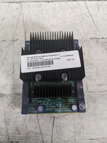 SUN MICROSYSTEMS ULTRASPARC III @ 440MHZ, CPU | eBay