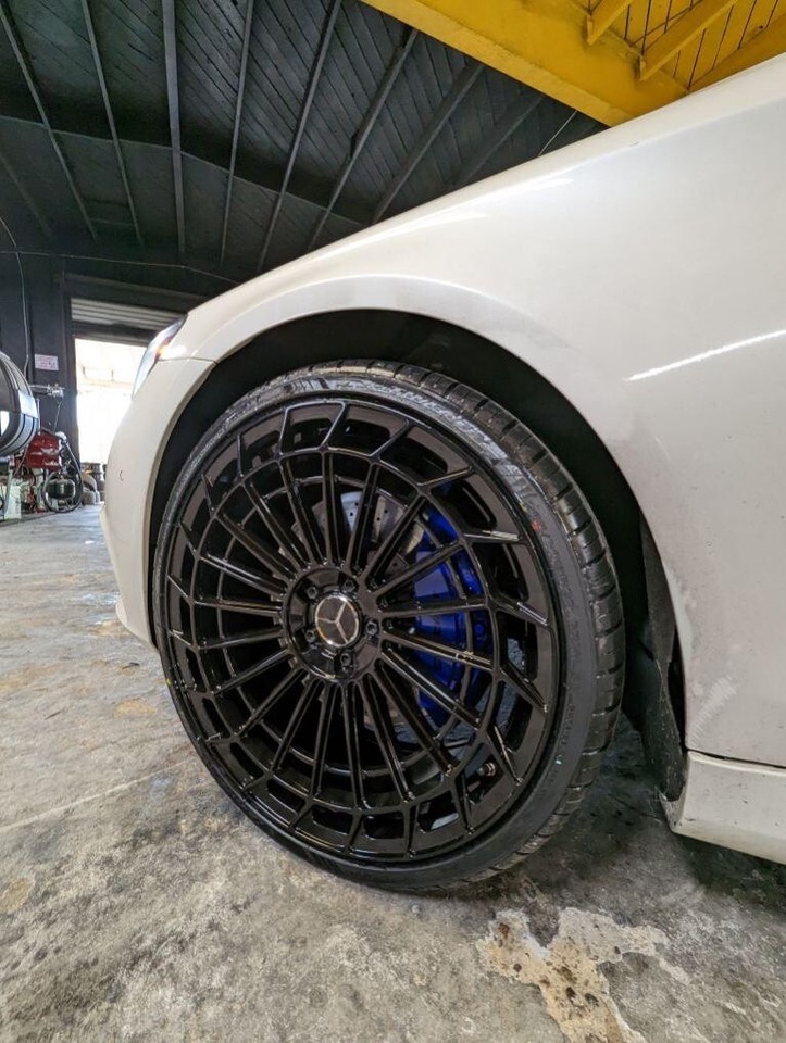 22” RFG-17 WHEELS RIMS FOR MERCEDES W222 W223 S450 S500 S550 S560 S580 ...