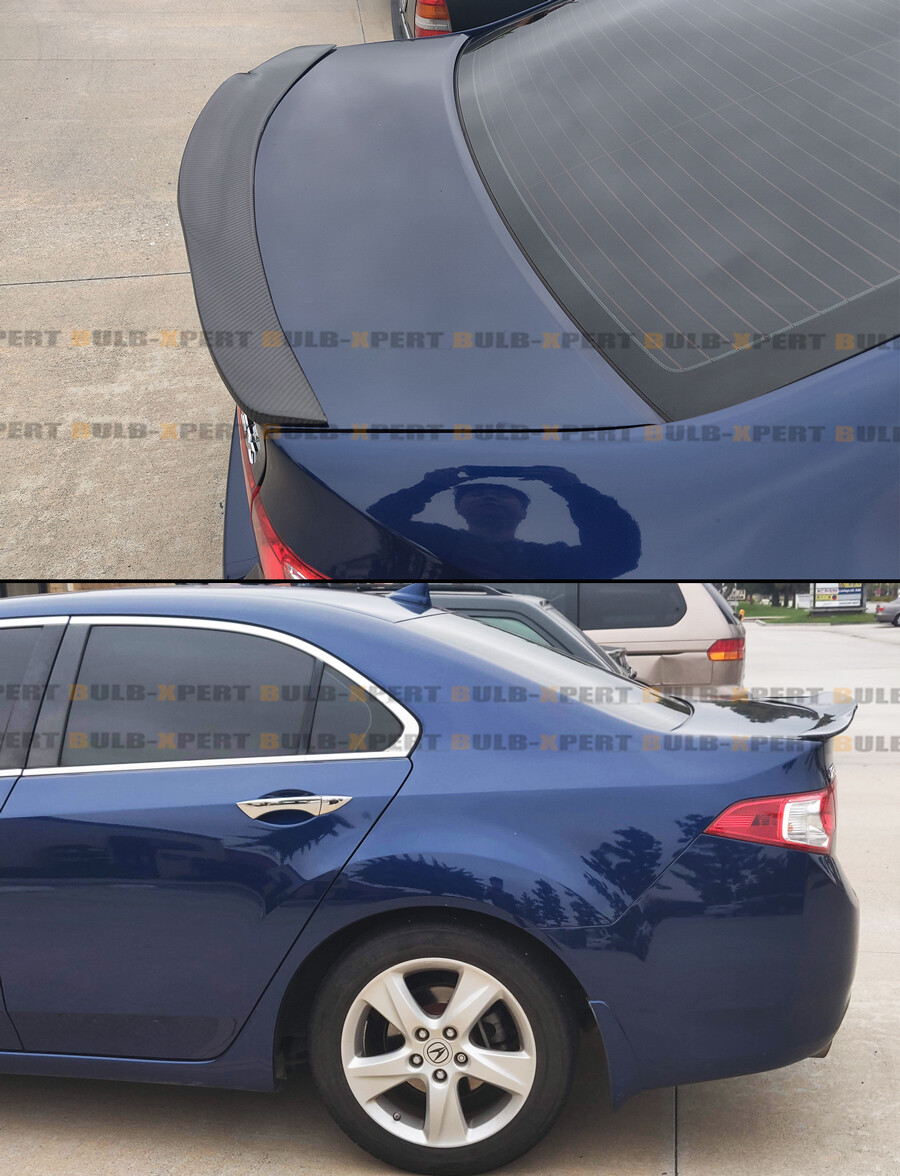 FOR 2009-2014 Acura TSX CU2 JDM Highkick Duckbill Carbon Fiber Trunk ...