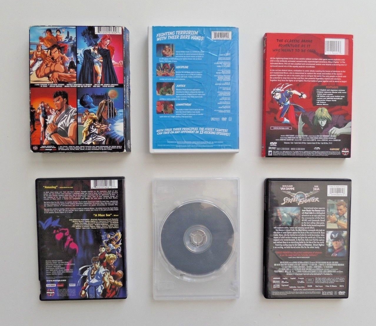 Street Fighter DVD Complete Sets, Movies and Super Street Fighter 4 | eBay