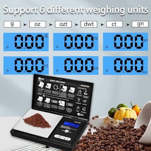 Weigh Gram Scale Digital Pocket Scale100g by 001gDigital Grams Scale ...
