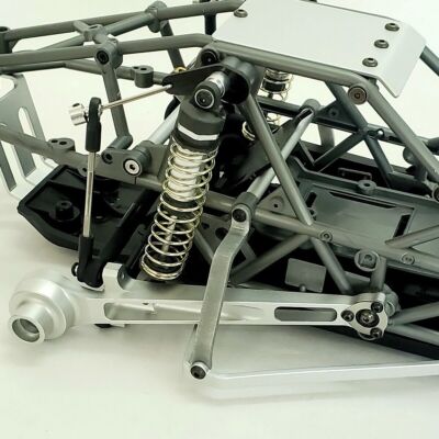 Aluminum Rear Arms Set for Tamiya BBX BB-01 Chassis 1/10 RC Buggy Car ...
