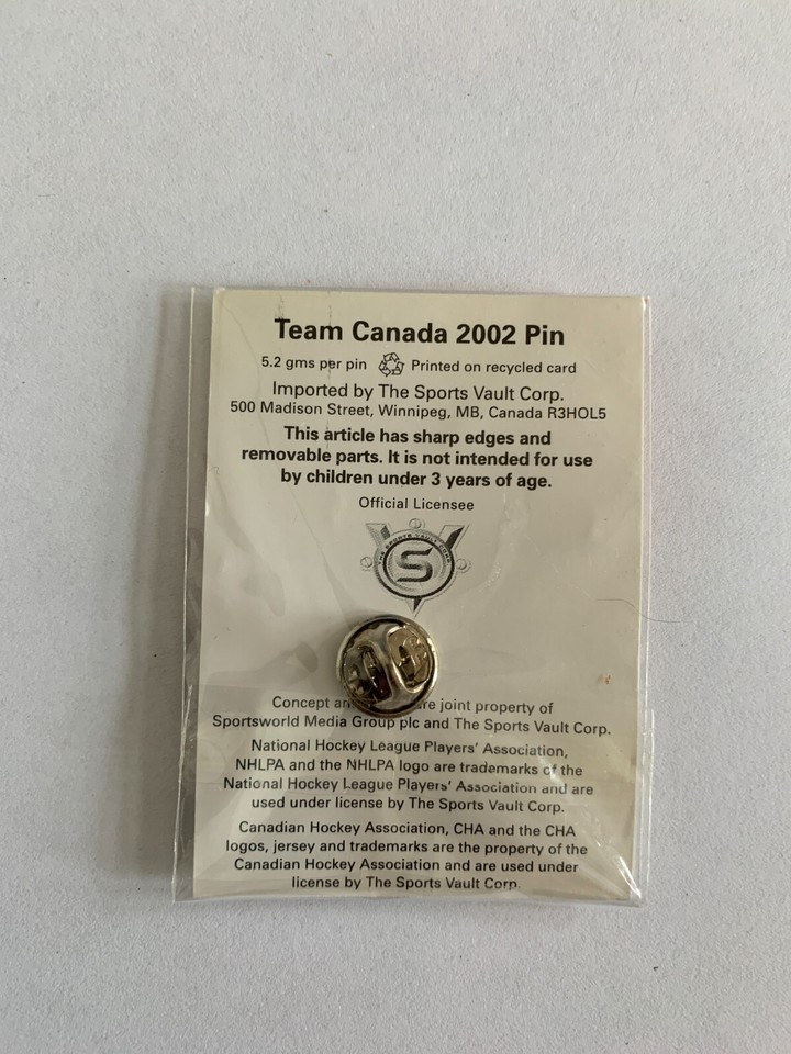 2002 Toronto Sun TEAM CANADA Pin Collection #14 Curtis Joseph | eBay