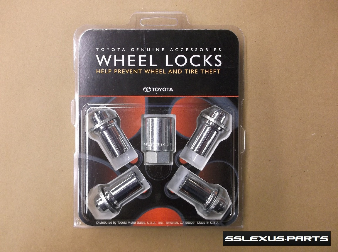 Lexus GS300 GS400 GS430 (1998-2005) OEM Genuine WHEEL LOCKS LOCK SET ...