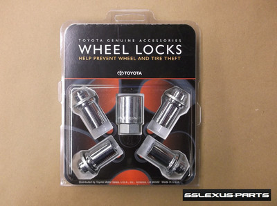 Lexus GS300 GS400 GS430 (1998-2005) OEM Genuine WHEEL LOCKS LOCK SET ...