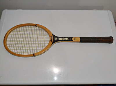 Vintage Classic Bancroft Bjorn Borg Personal Maple-Ash Laminate Tennis ...