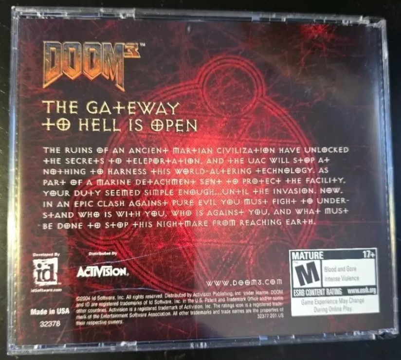 Doom 3 - PC 2004 - 3 Discs - CD Key included | eBay
