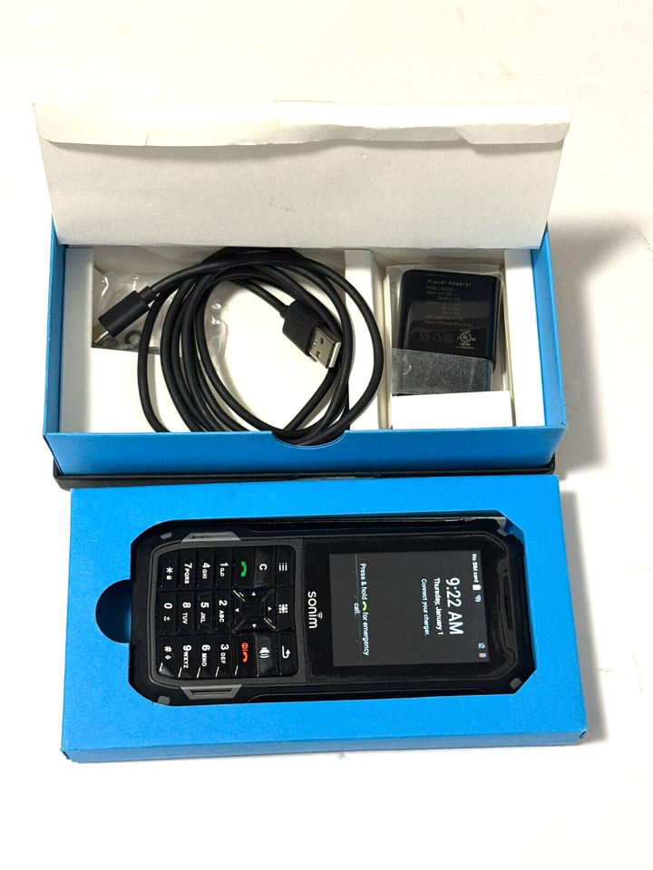 SONIM XP5 XP5800 GSM 16GB RUGGED PTT Wi-Fi 4G LTE BLACK AT&T | eBay